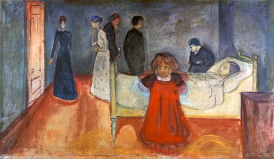 The Dead Mother and Child by Edvard Munch: Fine art print