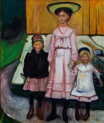 Three Children by Edvard Munch: Buy fine art print