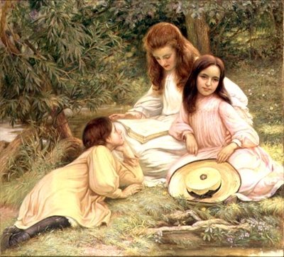 Evening by Edward Ridley: Highest-quality art reproduction