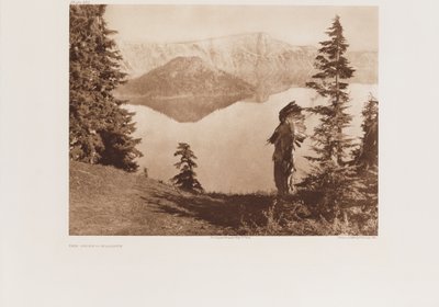 The Chief-Klamath, plate from 'The North American Indian, Portfolio 2'