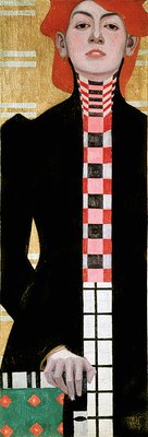 Portrait of a Woman, 1909 (oil) by Egon Schiele
