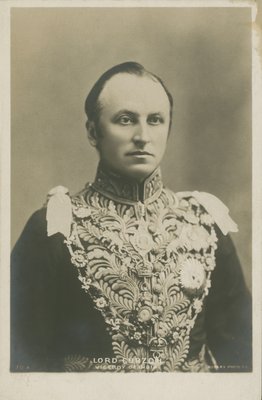 Lord Curzon, Viceroy of India by English Photographer