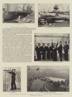 The Sinking of HMS Victoria, Scenes on Board HMS Camperdown