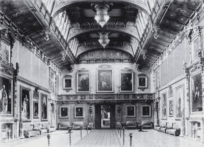 Waterloo Chamber, Windsor Castle by English Photographer