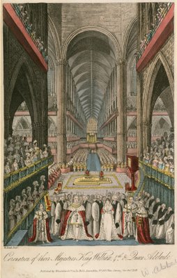 Coronation of Their Majesties King William IV and Queen Adelaide at ...