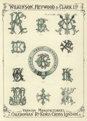 KA, KB, KC, KD, KE, KF, KG, KH, KJ, KI, KK by English School