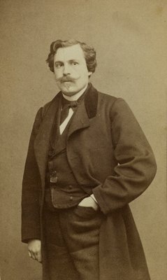 Portrait of Jules Huot de Goncourt by Etienne Carjat