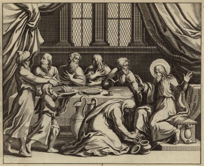 Jesus Christ anointed by a sinful woman at the house of Simon the ...