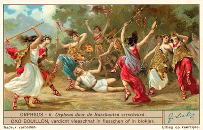 Orpheus Torn to Pieces by the Bacchantes by European School