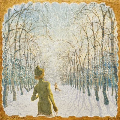 Icy Lenzprachte by Fidus: Highest-quality art reproduction