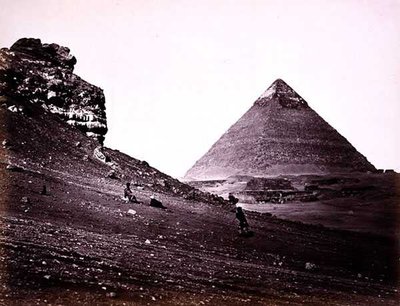 Second Pyramid at El-Geezah, from the South East