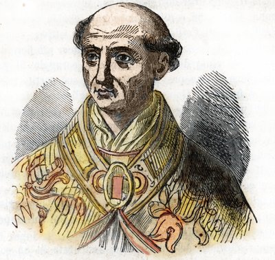 Portrait of Pope Saint Calixte II (Gui of Burgundy, in Italian Guido ...