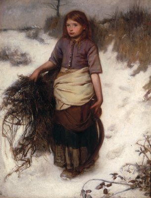 Winter by Frank Holl: Highest-quality art reproduction