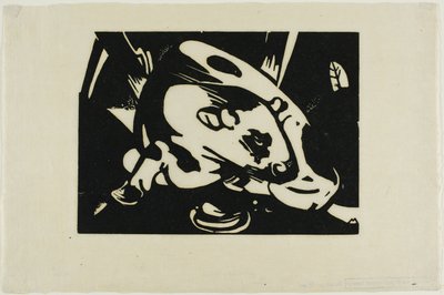 The Bull by Franz Marc: Highest-quality art reproduction
