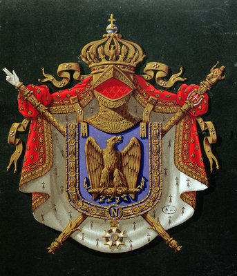 Coat of arms of Emperor Napoleon III by French School