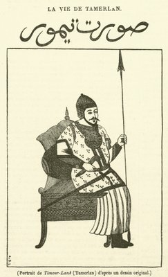 Portrait of Timour-Lank, Tamerlane by French School
