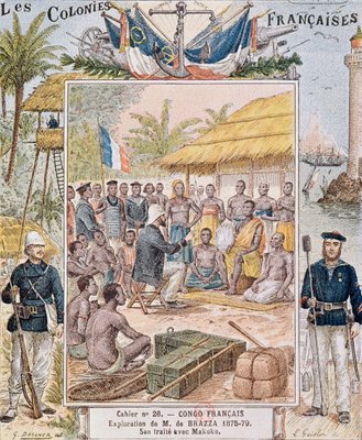 The Exploration of M. de Brazza (1875-79) His Treaty with Makoko ...