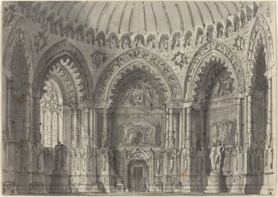 Rotunda in Gothic Style by Gasparo Galliari