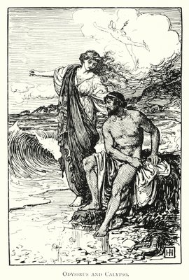 The Odyssey Odysseus And Calypso