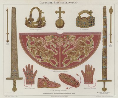 Imperial regalia of the Holy Roman Empire by German School