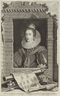 Portrait of Elizabeth Stuart, Queen of Bohemia