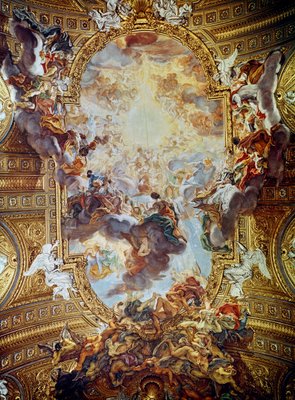 Triumph in the Name of Jesus by Giovanni Battista Gaulli