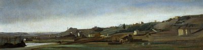 Ripa Grande, by Giovanni Costa known as Nino (1826-1903)