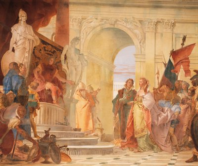 Magnanimity of Scipio, detail from Glories of Scipio Af... (#1092832)