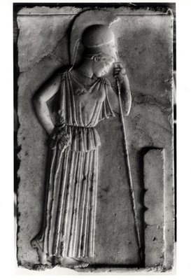 Relief of the Mourning Athena, c.460 (marble) (#262023)