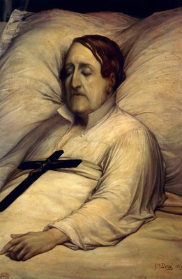 Portrait of Gioachino Rossini on his deathbed (Pesaro