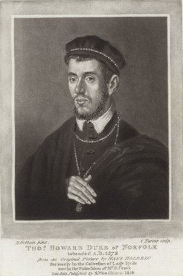 Thomas Howard Duke of Norfolk by Hans Holbein der Jüngere