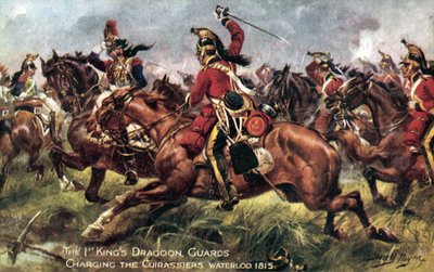 1st (Kings) Dragoon Guards, Battle of Waterloo, 18 June 1815