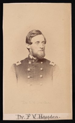 Portrait of Ferdinand Vandeveer Hayden by Henry Ulke