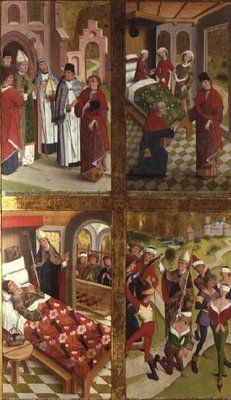 Scenes from the Life of St. Nicholas from the Inner Section of the Left ...