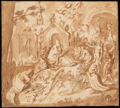 Temptation of St Anthony by Hieronymus Bosch (#1430343)