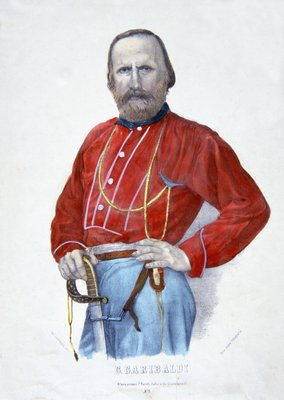 Garibaldi, illustration from The History of Italy