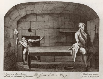 The Pozzi Prison, from Views of the Prisons