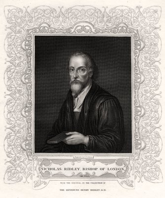 Nicholas Ridley, Bishop of London, 19th Century