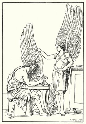 daedalus labyrinth drawing