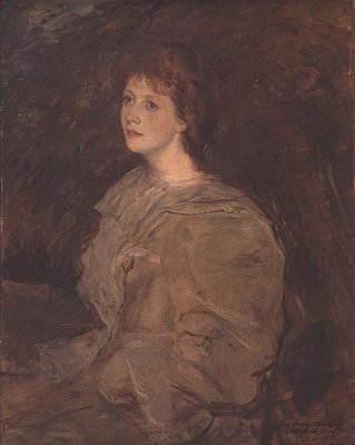 Portrait of Mabel Beardsley by Jacques Emile Blanche