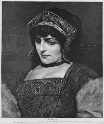 Jessica, painting in the exhibition of the Institute of Painters in Oil ...