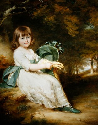 Portrait of Mary Sheppard by John Russell (#1134015)