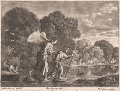 Tobit and the Angel by John Smith: Buy fine art print