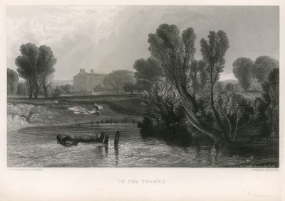 On The Thames by Joseph Mallord William Turner