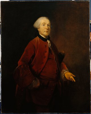 Portrait of George Ashby, standing, three-quarter length, wearing a ...