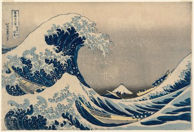 Under the Wave off Kanagawa (Kanagawa-oki nami-ura), also known as the ...