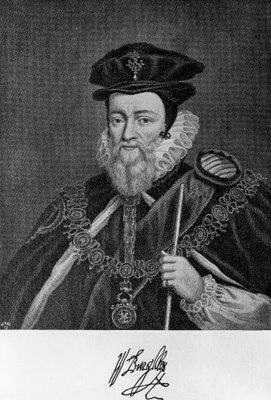 Portrait of William Cecil by Unbekannt Unbekannt