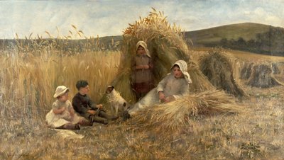 Young Harvesters by Lionel Percy Smythe: Fine art print