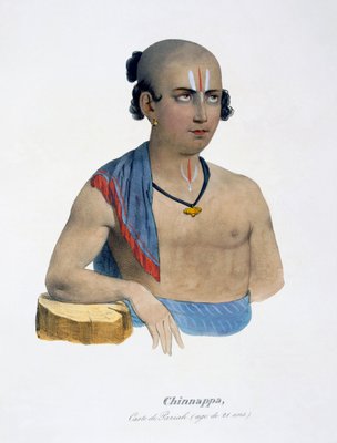 Chinnappa of the Paraiyar caste, aged 21, 1827-35