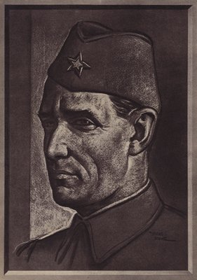 Marshal Tito, commander of the partisan army that liberated Yugoslavia ...